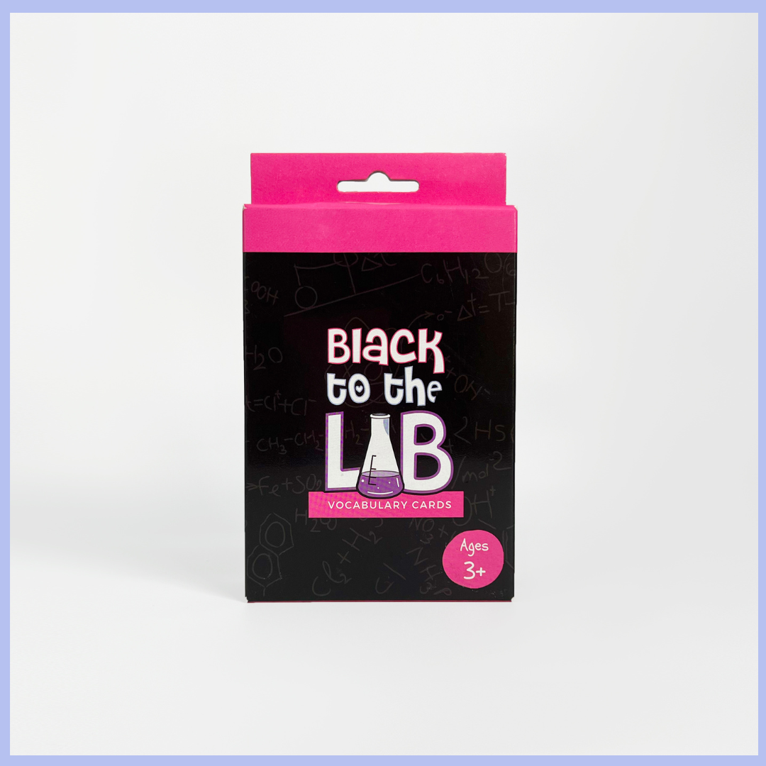Cosmetic Chemistry Vocabulary Cards – Black to the Lab